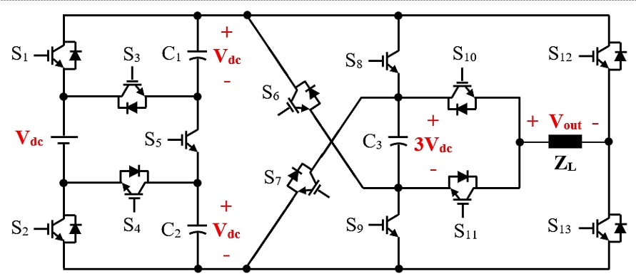 A Novel Single-source 13-Level Step-up Inverter Based on Switched ...